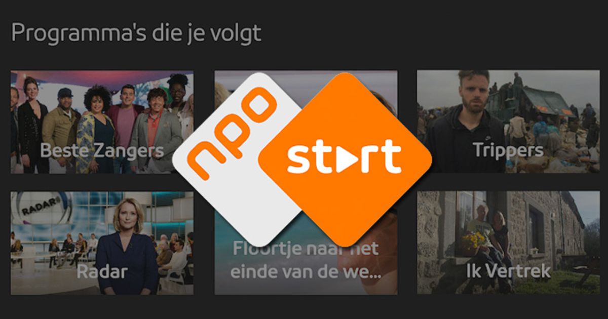 NPO Start-app voegt optie toe om gegevensverzameling uit te schakelen ...