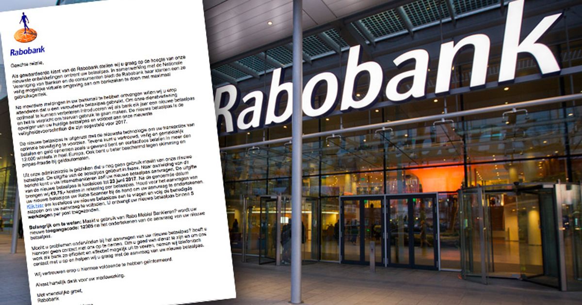 Opgelet: mail over WereldPas van 'Rabobank' is phishing! | Radar