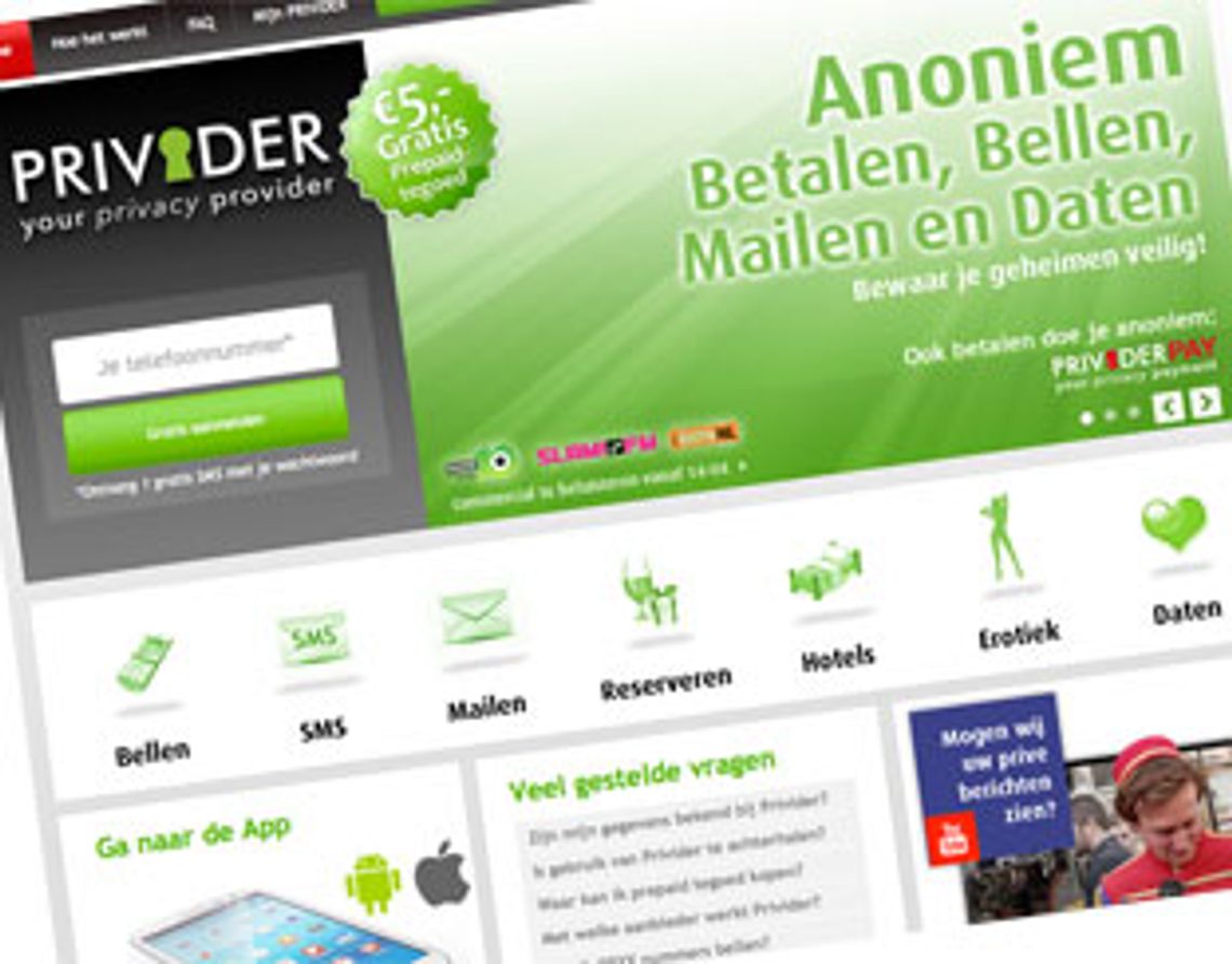 Privider: provider voor meer privacy - Radar - het consumentenprogramma ...